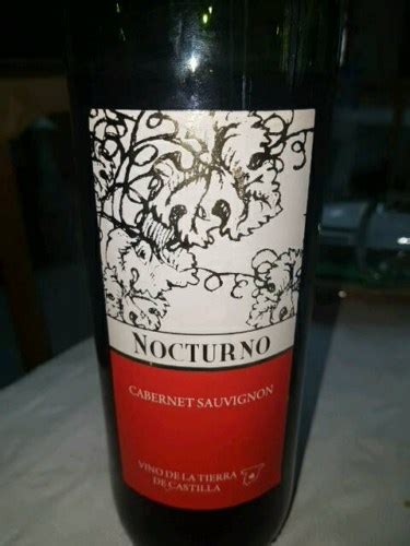 2016 Nocturno ES Vino De La Terra De Castilla Cabernet Sauvignon Vivino