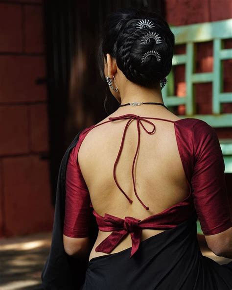 Pin By Fascinate Blouses On Backless Blouse Designs Backless Blouse