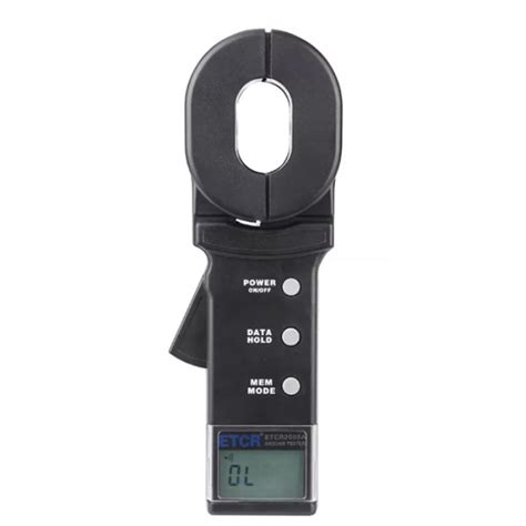 Etcr A Digital Clamp On Ground Earth Resistance Tester Circuit