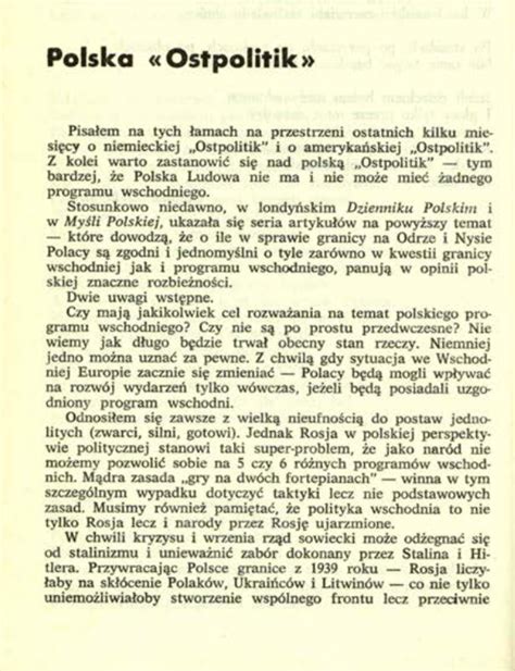 Wojciech Konończuk on Twitter 50 lat temu w Kulturze czerwiec 1973