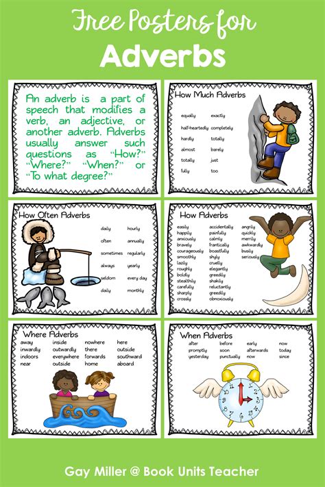 Parts Of Speech Adverbs Book Units Teacher Adverbs Parts Of