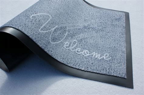 Wycieraczka Wej Ciowa Mata X Welcome Grey Design Fussmatten