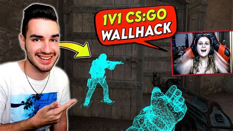 AM TROLAT O Pe MIRUNA Cu WALLHACK 1V1 CS GO YouTube