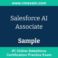 Free Salesforce AI Associate Sample Questions And Cert Prep Guide VMExam