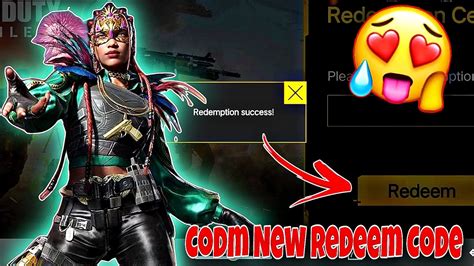 CODM New Redeem Codes 2023 Codm Redeem Code 2023 Today Get Free