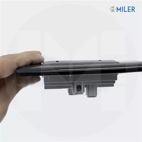 Llave De Luz Armada Kalop L Nea Civil Toma Doble Negro En Venta En