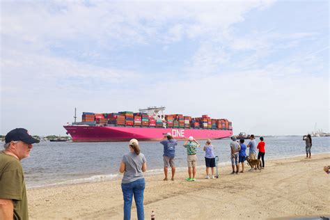 Jaxport Sets New Port Record For Largest Container Ship Ev Flickr