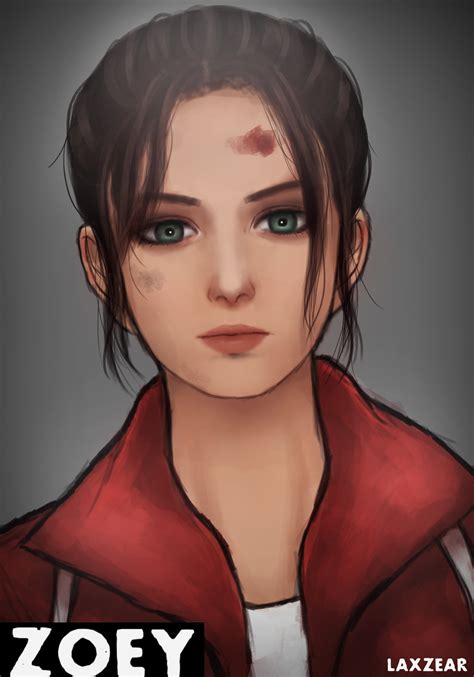 Zoey Left 4 Dead Papercraft