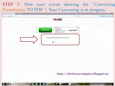 step by step guide for converting pdf to powerpoint online