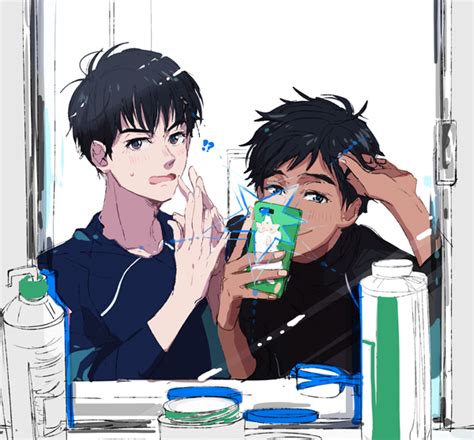 Katsuki Yuuri And Phichit Chulanont Yuri On Ice Drawn By En Enxxx