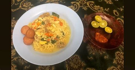 Resep Mie Rebus Telur Tektek Enak Dan Mudah Cookpad