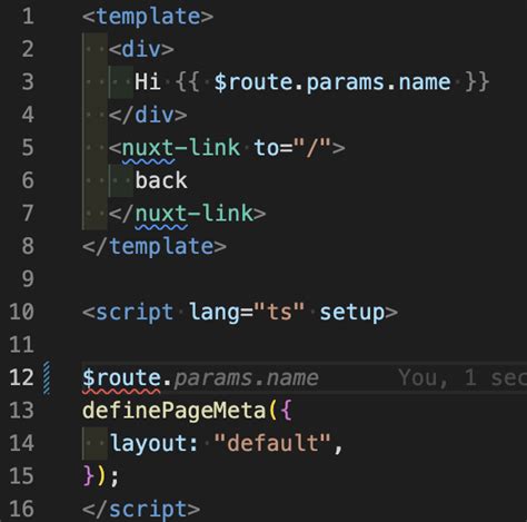 route params is undefined when navigating between pages · issue 15472 · nuxt nuxt · github