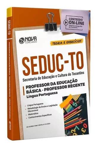 Apostila Seduc to 2023 Professor Regente Língua Portuguesa