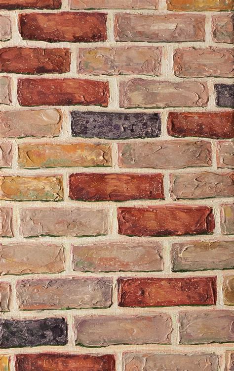 Painted Brick Walls Red Brick Wall Wall Painting Art Acrylic