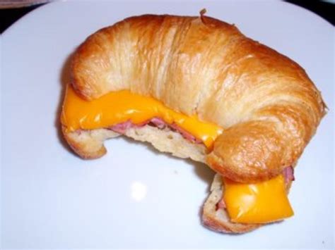 Frühstück Schinken Käse Croissants Rezept kochbar de