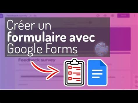 Créer des sondages questionnaires quizz avec Google Forms YouTube