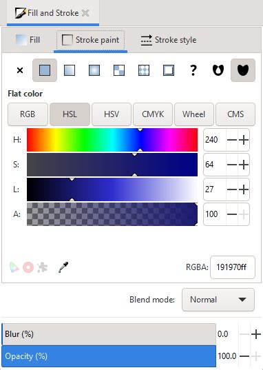 The Fill and Stroke Dialog Inkscape Beginners Guide 1 0 說明文件