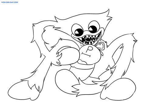 Desenhos Para Colorir Poppy Playtime Wonder Day Coloring Pages To The