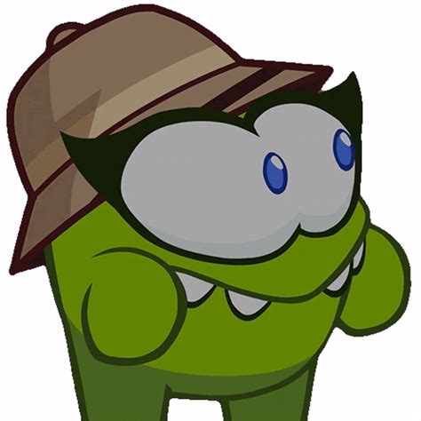 Annoyed Om Nelle Sticker Annoyed Om Nelle Cut The Rope Discover