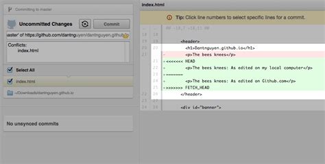 how git manages conflicts and collaboration