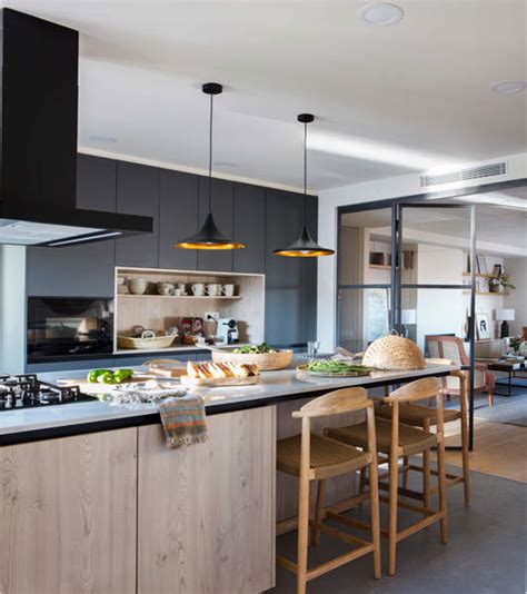 Cocinas Abiertas Con Un Toque Moderno 10 FOTOS E Ideas Elegantes Y