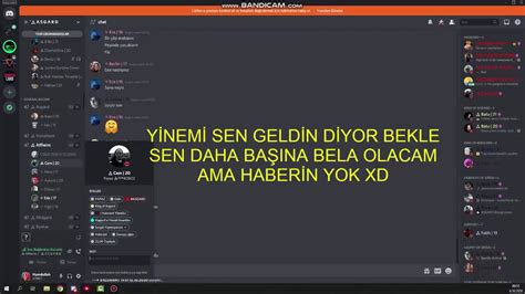D Scord Publ C Troller Asgard Sunucusunun Kurucusu Cem N Bana Z M