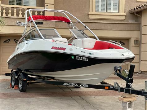 2009 Sea Doo 230 Wake 510 HP Jet Wakeboarding And Ski Boat With