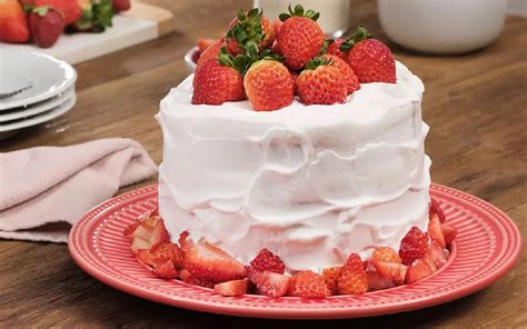 Torta De Morango Chantilly Receita Mais F Cil E Gostosa Que Essa