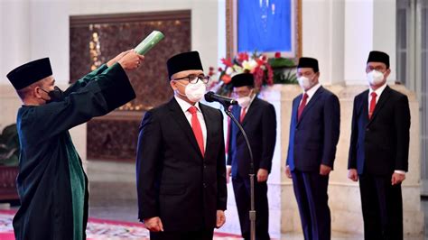 Mantan Ketum Apkasi Resmi Dilantik Presiden Jokowi Jadi Menpan Rb