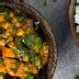 Curry patate douce pois chiches et épinards Recettes Faciles