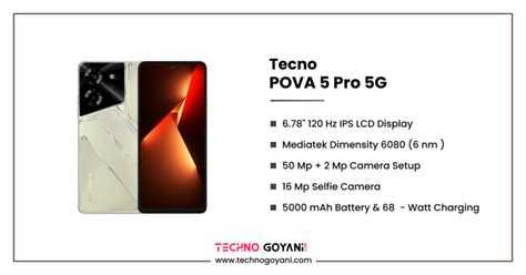 Tecno POVA 5 Pro 5G Price Full Specifications Release Date Techno