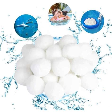 KWODE Balles filtrantes pour système de filtration à sable 700 g