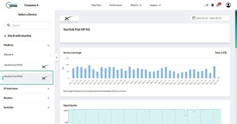 Starlink Internet Statistics Added To Our Customer Portal Speedcast