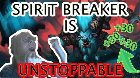 TI SPIRIT BREAKER BUILD Is CRAZY BROKEN OFFLANE And SUPPORT DotA 2