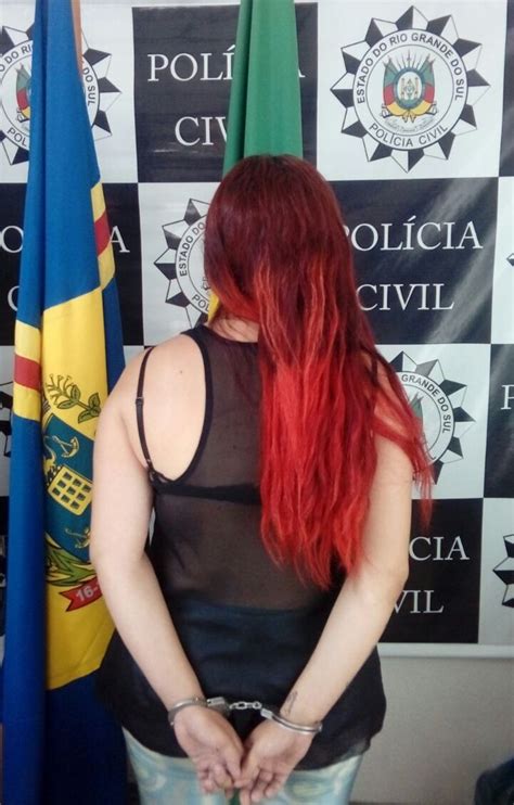 Mulher condenada pelo crime de tráfico drogas é presa em Tapes