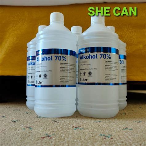Jual Onemed Alkohol Onemed Medika Liter Shopee Indonesia