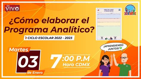 Cómo elaborar el PROGRAMA ANALÍTICO Taller Intensivo Formación