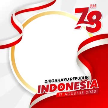 Hut Ri 78 2023 Twibbon Vector Twibbon Hut Ri 78 Twibbon Hut Ri Hut