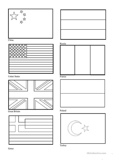 Flags Of Countries Worksheet Free ESL Printable Worksheets Made By