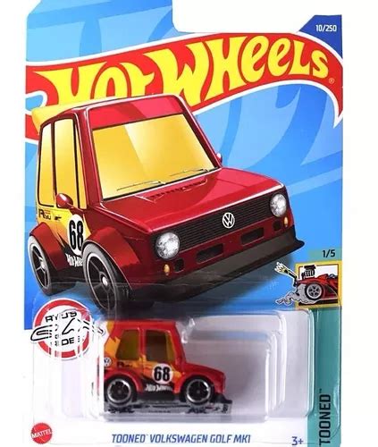 Hot Wheels Tooned Volkswagen Golf Mk1 MercadoLibre