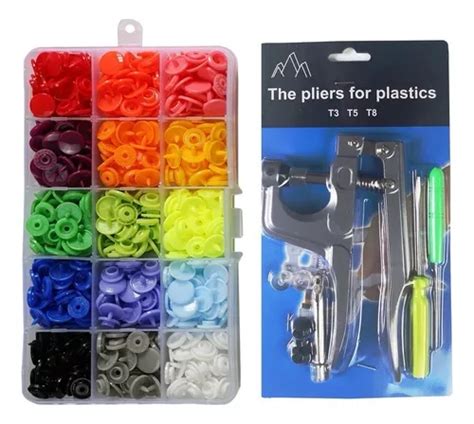 Broches A Presi N Mm Kit Herramienta Merceria Para Ropa
