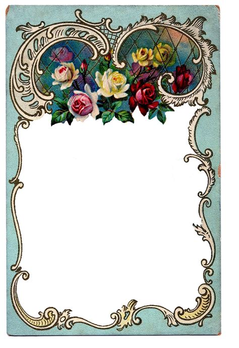 Create A Vintage Look With Victorian Frame Cliparts