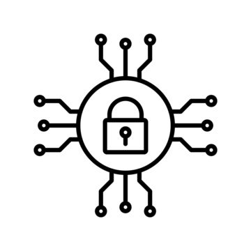 Global Cyber Security Vector Art PNG Cyber Security Icon Design Vector