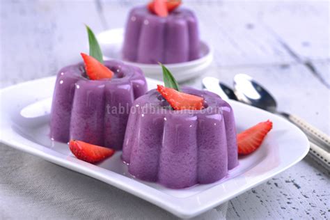 Pudding Ubi Ungu Katalog Resep Masakan