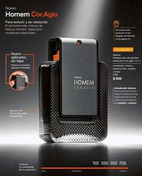 Homem Cor Agio Eau De Parfum Natura Mercado Libre