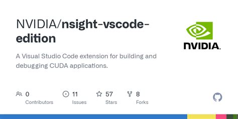 Github Nvidia Nsight Vscode Edition A Visual Studio Code Extension
