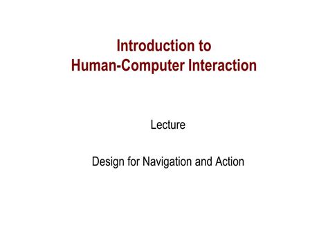 ppt introduction to human computer interaction powerpoint presentation id 3939779