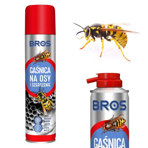 GAŚNICA NA OSY I SZERSZENIE BROS 600ml spray do 5m 1597 Cena