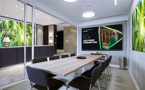 ISE 2024 Es grünt so grün bei Sharp NEC invidis