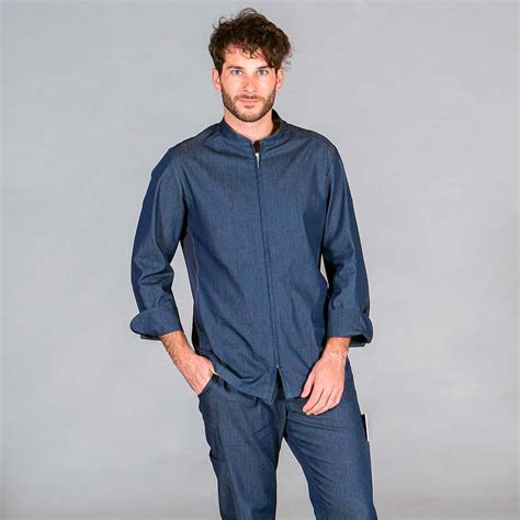 Chaqueta Cocina Original Vaquera Garys SoloUniformes